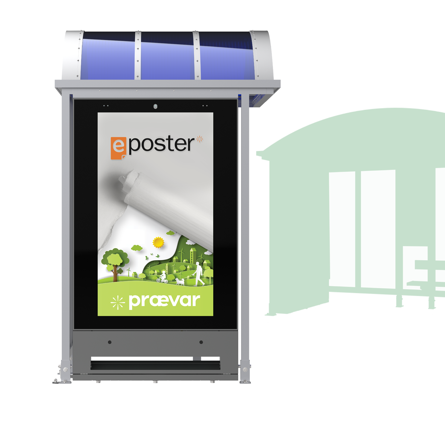 eLuminex ePoster Advertising Displays | Sustainable ePaper Signage by ...